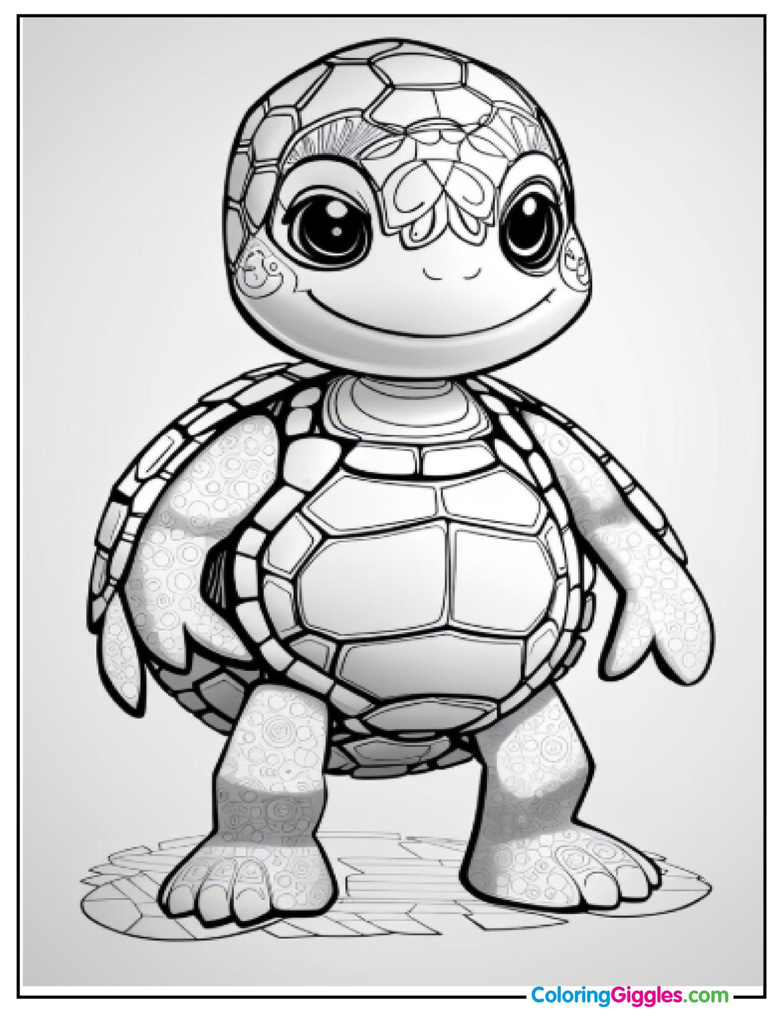 Ninja Turtles Coloring Pages - Coloring Giggles